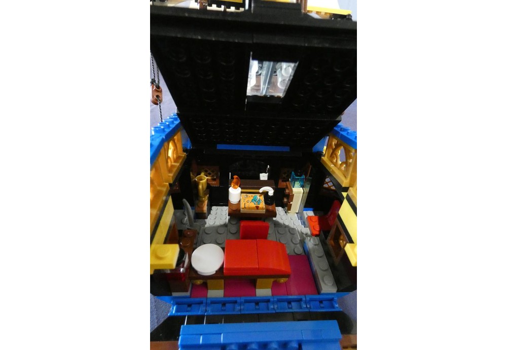 LEGO MOC Bluecoat Merchant Ship by Cypax | Rebrickable - Build with LEGO