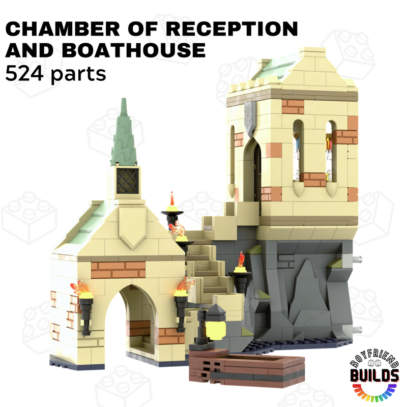 LEGO MOC Chamber of Reception and Boathouse by boyfriendbuilds ...