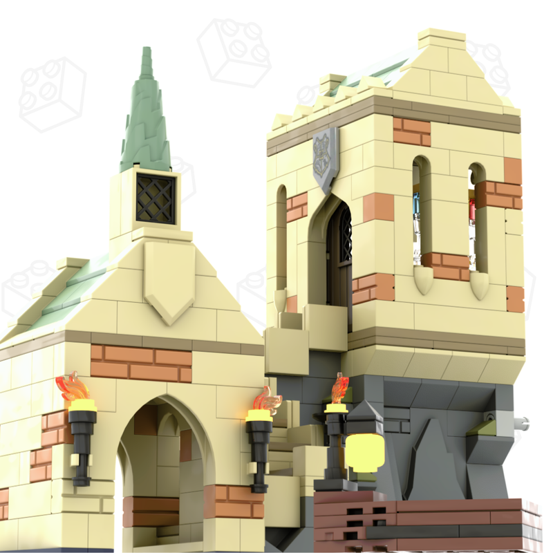 LEGO MOC Chamber of Reception and Boathouse by boyfriendbuilds ...