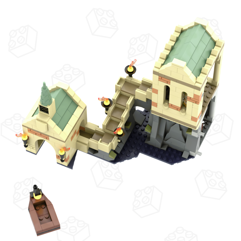 LEGO MOC Chamber of Reception and Boathouse by boyfriendbuilds ...