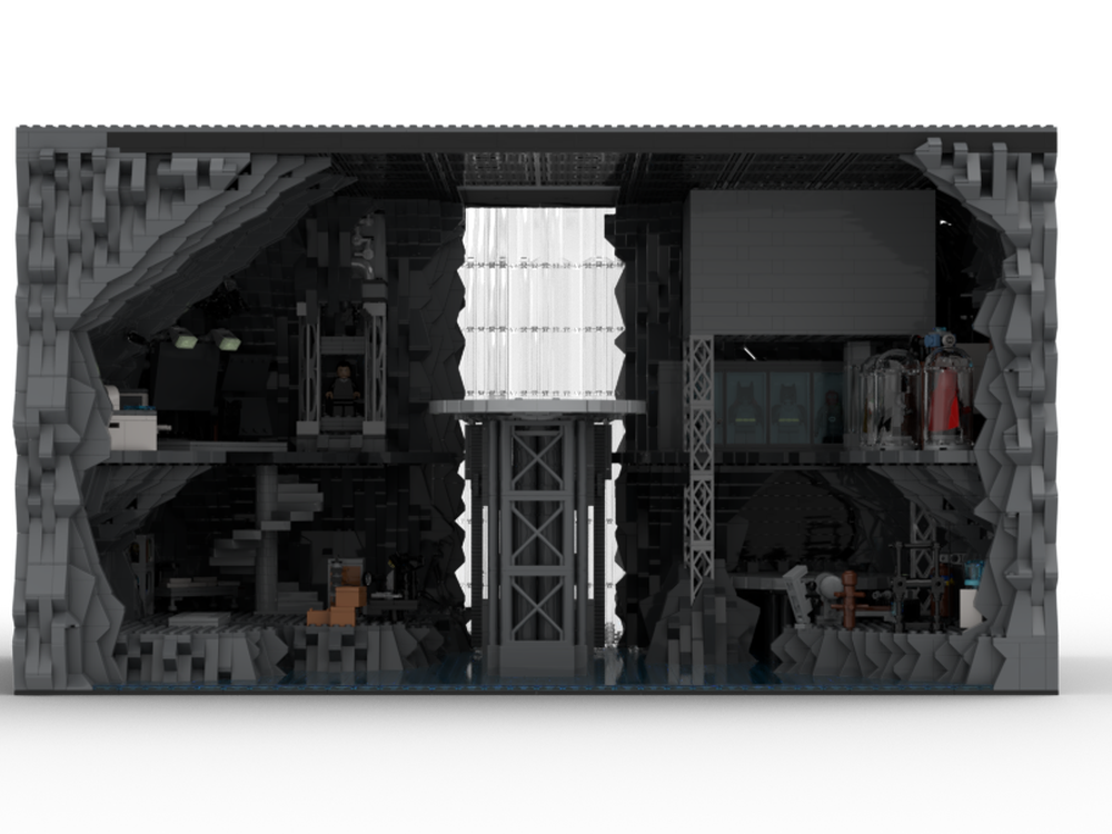 LEGO MOC Batcave by Miguellllllll | Rebrickable - Build with LEGO