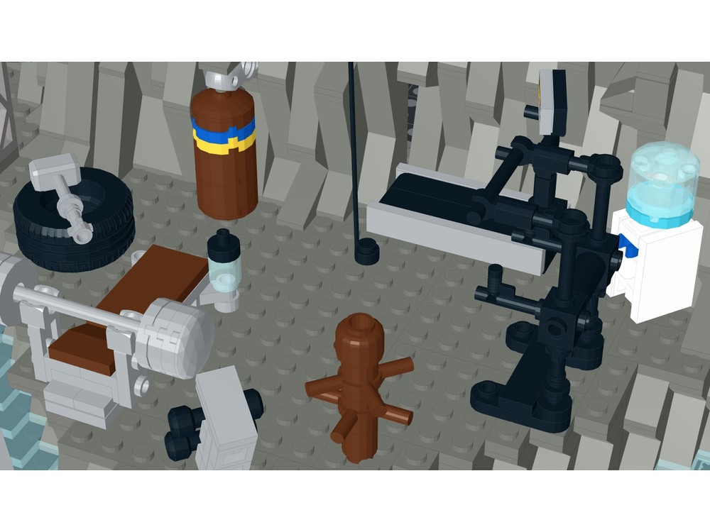 Lego Moc Batcave By Miguellllllll Rebrickable Build With Lego