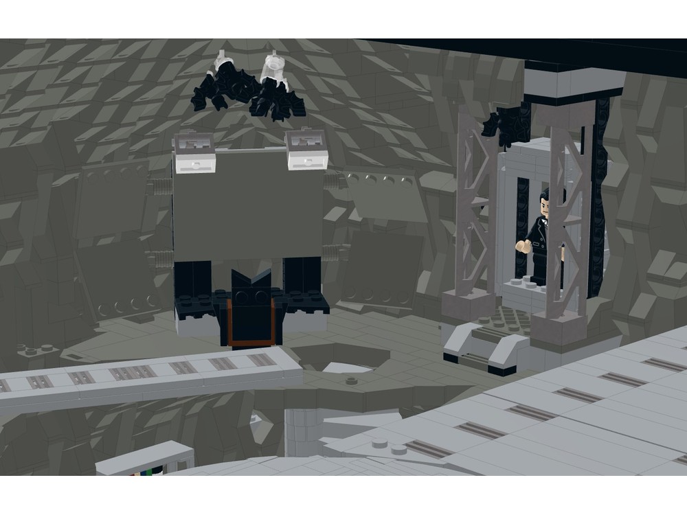 Lego Moc Batcave By Miguellllllll Rebrickable Build With Lego