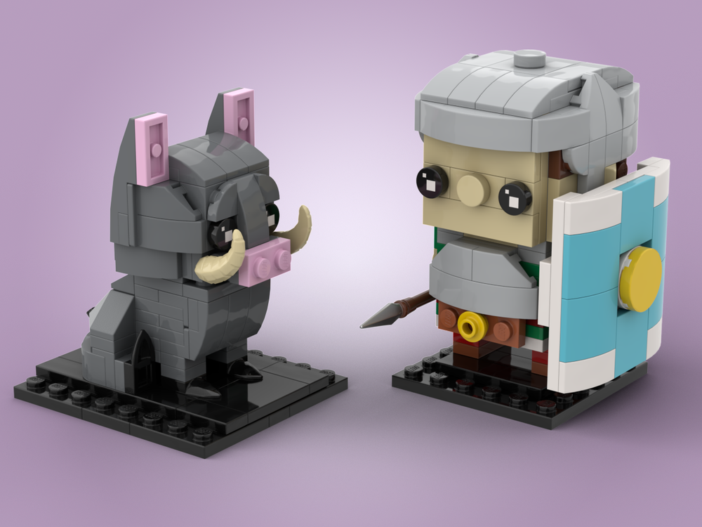 LEGO MOC Roman legionary and Wild boar (Asterix & Obelix) by abracada ...