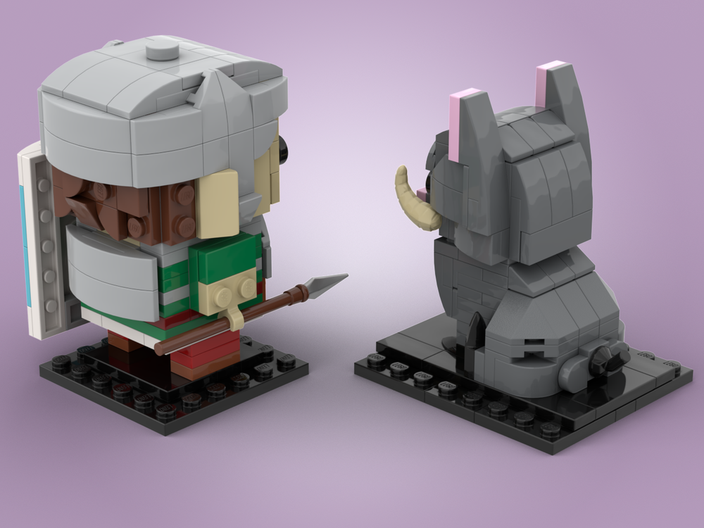 Lego Moc Roman Legionary And Wild Boar Asterix And Obelix By Abracada