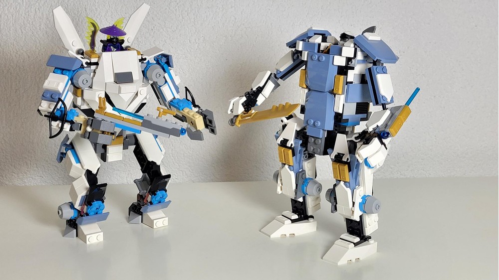 Lego Moc 71738 Zanes Mech Vs Ghoultars Mech By Drphil Rebrickable