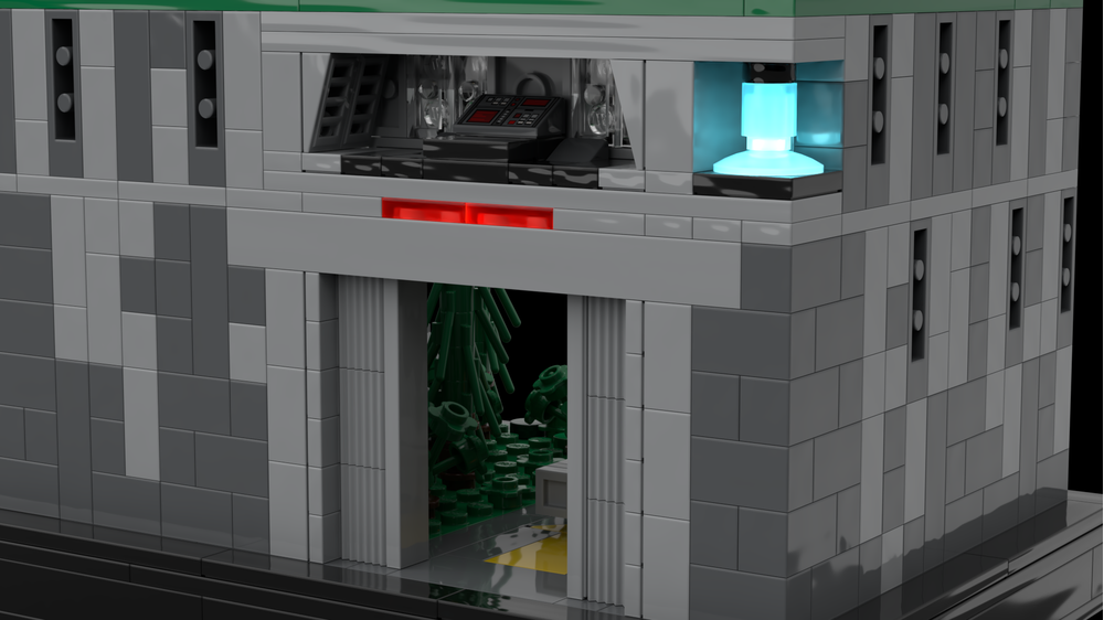 LEGO MOC Empire Secret Mountain Base and Hanger (diorama) by design ...