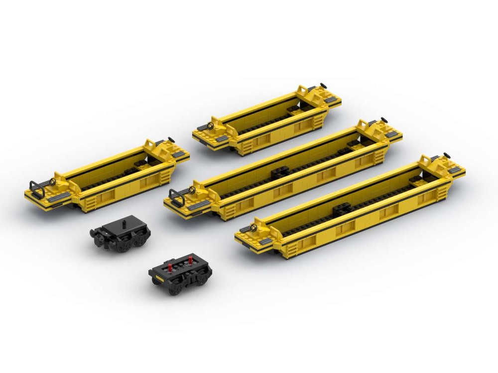 LEGO MOC TTX Intermodal Container Car Set by TO.Creations | Rebrickable ...