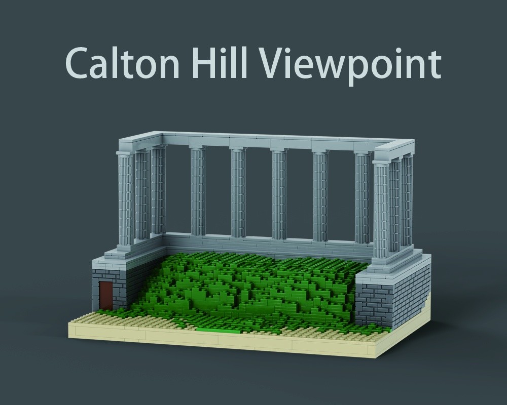 LEGO MOC Calton Hill Viewpoint by xiaowang | Rebrickable - Build with LEGO