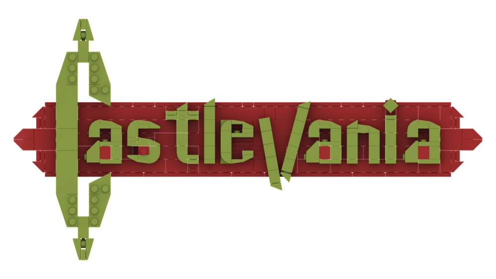 LEGO MOC-159902 Castlevania Logo by Terra_Ender | Rebrickable - Build ...