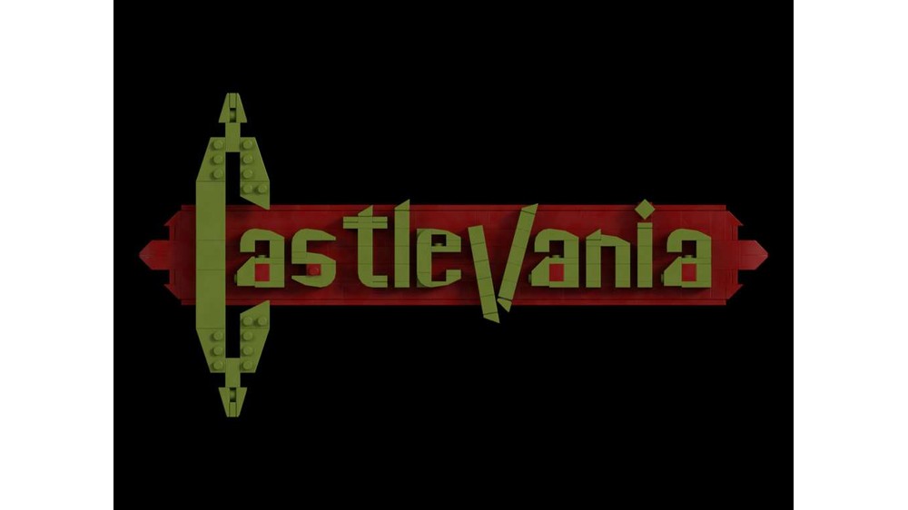 LEGO MOC Castlevania Logo by Terra_Ender | Rebrickable - Build with LEGO