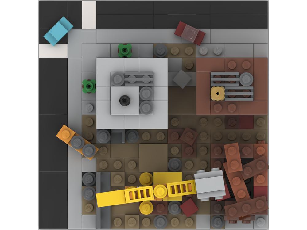 LEGO MOC Micropolis Demolition Site With SkyScrapers by AmacDonald43 ...