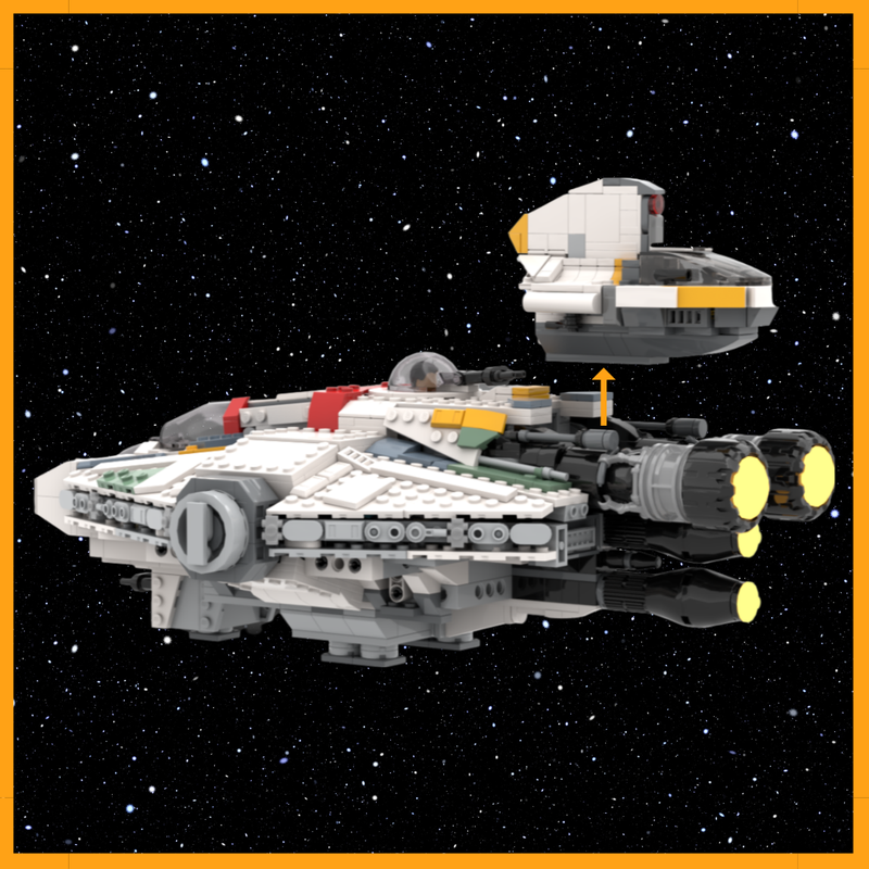 LEGO MOC The Ghost (2023) Modified by debroglie_brix | Rebrickable ...