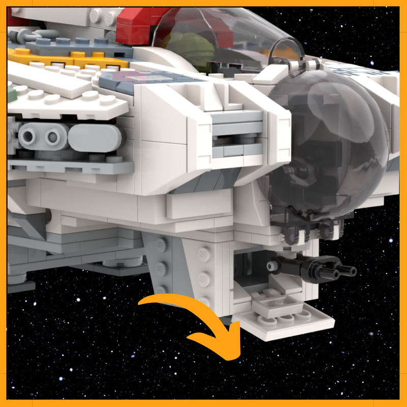 LEGO MOC The Ghost (2023) Modified by debroglie_brix | Rebrickable ...