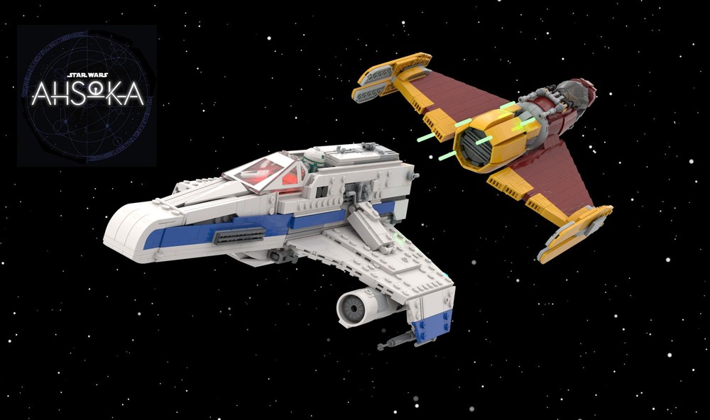 LEGO MOC SW New Republic E-Wing vs. Shin Hati’s Starfighter by ...