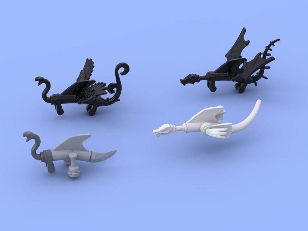 LEGO MOC Draketo (4 versions) by aquir | Rebrickable - Build with LEGO