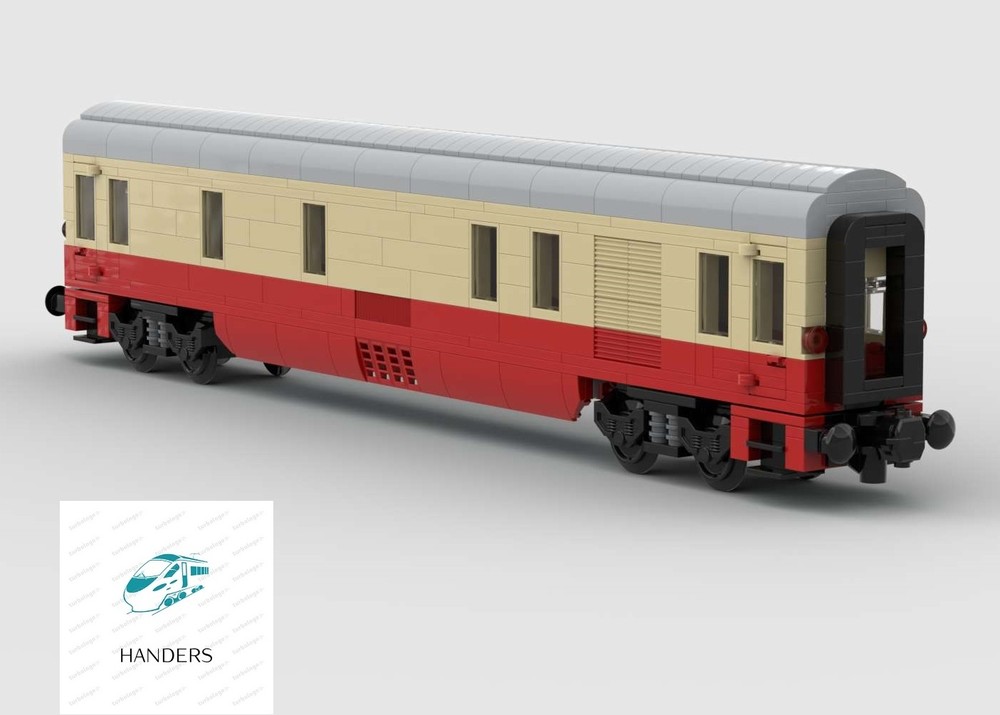 LEGO MOC-159937 Eurocity Mediolanum luggage Wagon by Handers ...