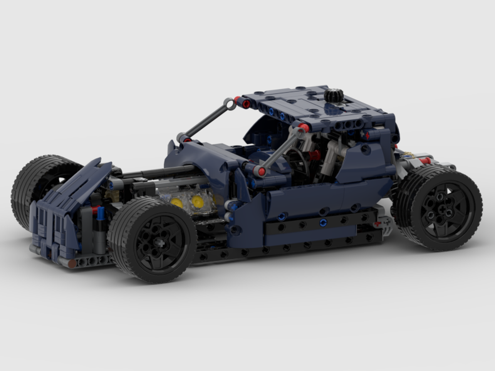 LEGO MOC Hot Rod- 42154 Alternate model by AS-Bricks | Rebrickable ...