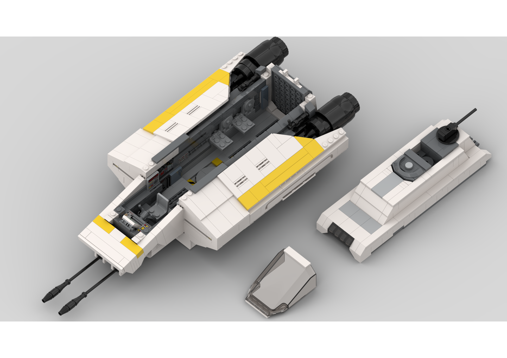 LEGO MOC The Phantom 1 - Minfig Scale by monkeypaws | Rebrickable ...
