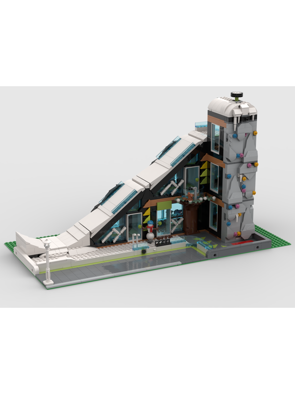 LEGO MOC Ski and Climbing Centre Inverted Corner Modular by ...