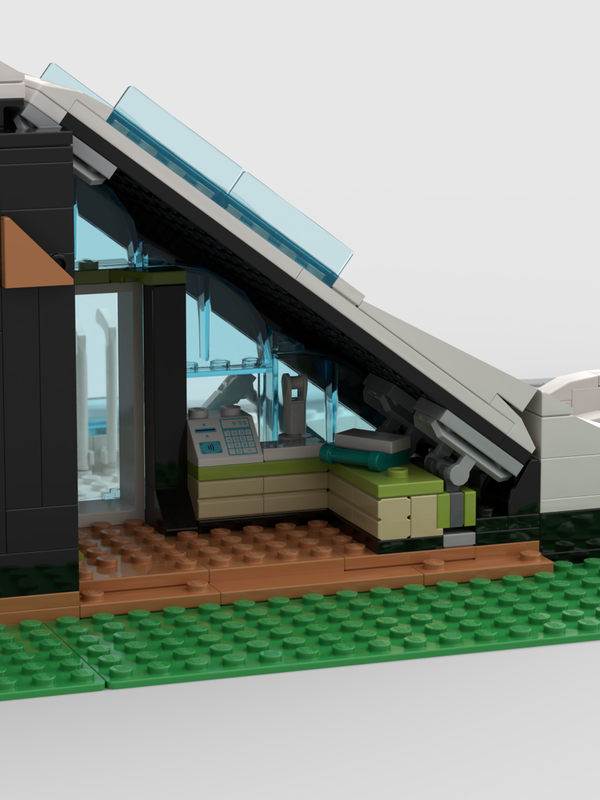 LEGO MOC Ski and Climbing Centre Inverted Corner Modular by ...