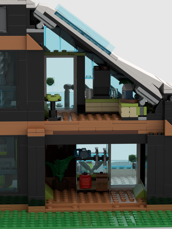 LEGO MOC Ski and Climbing Centre Inverted Corner Modular by ...