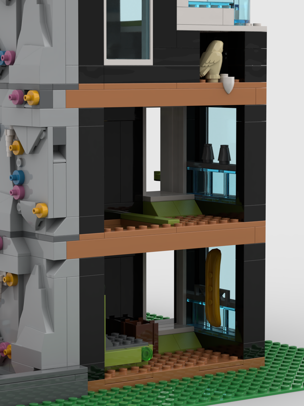 LEGO MOC Ski and Climbing Centre Inverted Corner Modular by ...