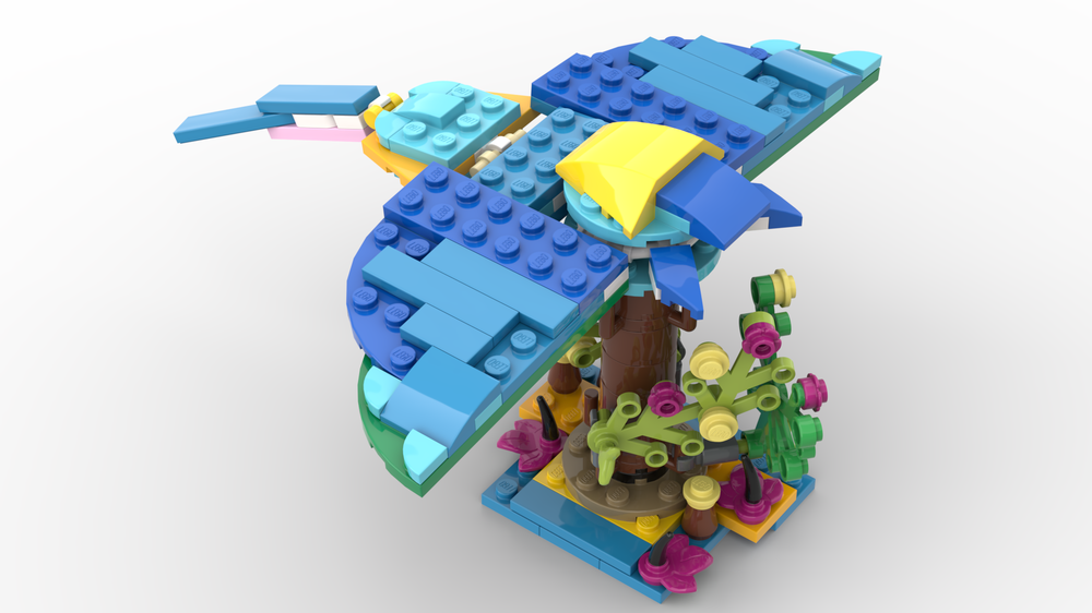 LEGO MOC-159951 31136 Manta ray by Lenarex | Rebrickable - Build with LEGO