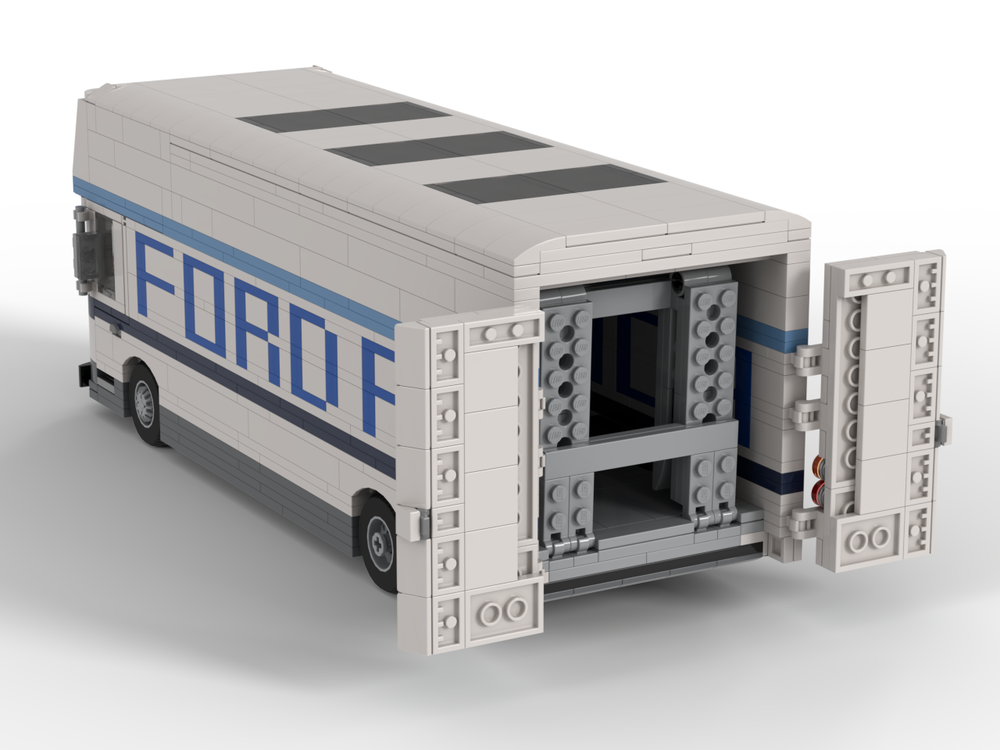 LEGO MOC Ford RS Racing Hauler by Linse | Rebrickable - Build with LEGO