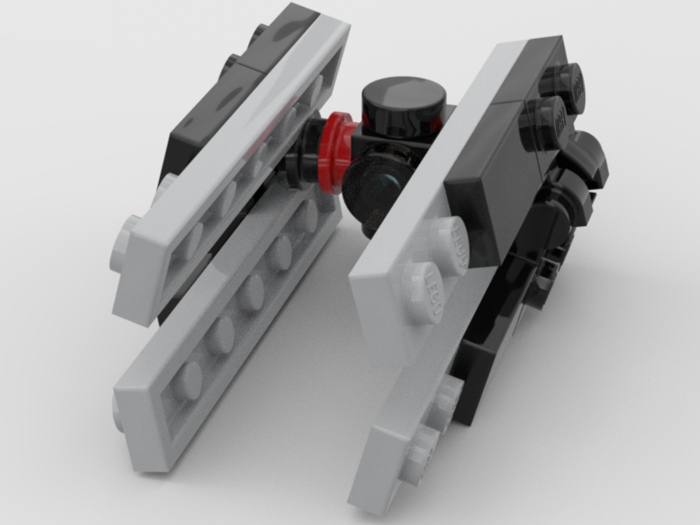 LEGO MOC Mini Tie Silencer by Maverick-brickz | Rebrickable - Build with LEGO
