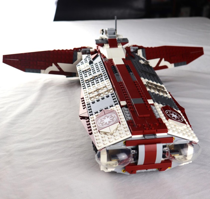 Lego Moc Pelta Class Frigate By Haibricks Rebrickable Build With Lego