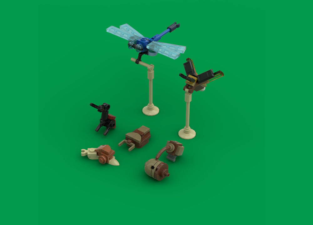 LEGO MOC Mini Bugs Assortment by carpetodor | Rebrickable - Build with LEGO
