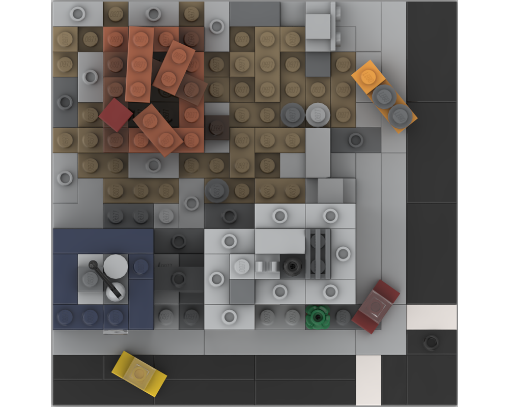 Lego Moc Micropolis City Office Blocks By Amacdonald43 Rebrickable