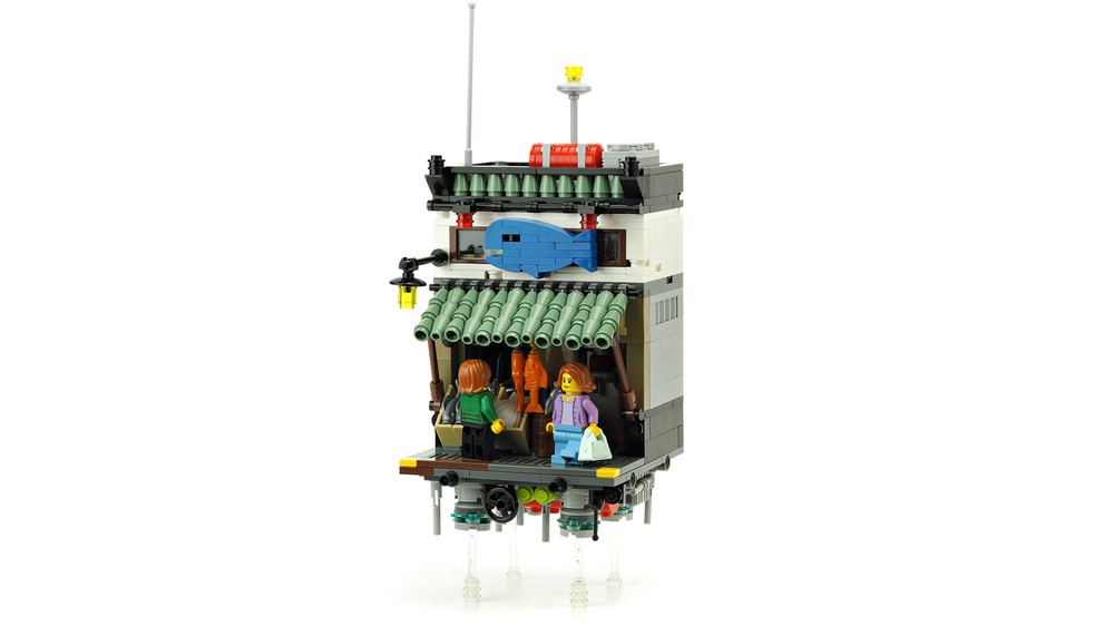 LEGO MOC AirCity - Seafood shop by De_Marco | Rebrickable - Build with LEGO