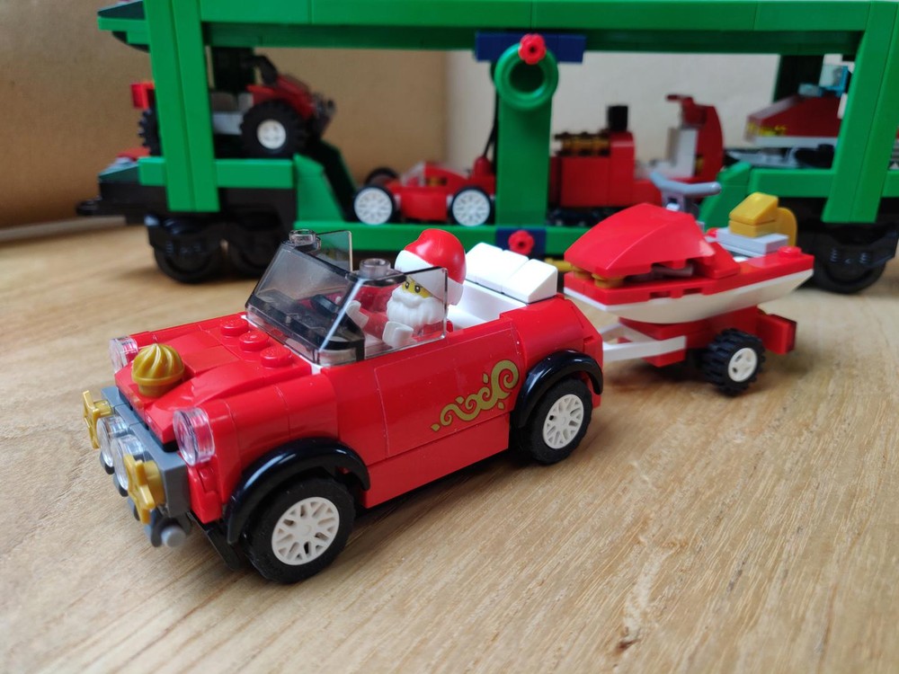 Lego Moc Car Transport For 10254 1 By Ruudcreateslego Rebrickable