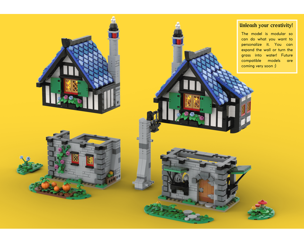 LEGO MOC 3739 Blacksmith Shop Remake - Lego Medieval Castle Moc by ...