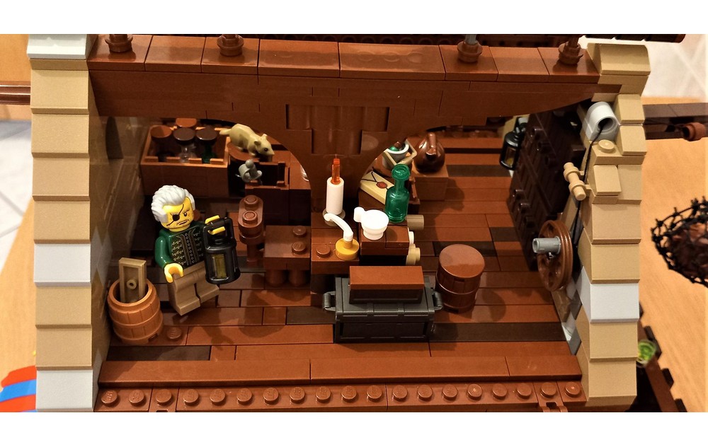 LEGO MOC Pirate Caribbean Shipyard by Massenzio | Rebrickable - Build ...