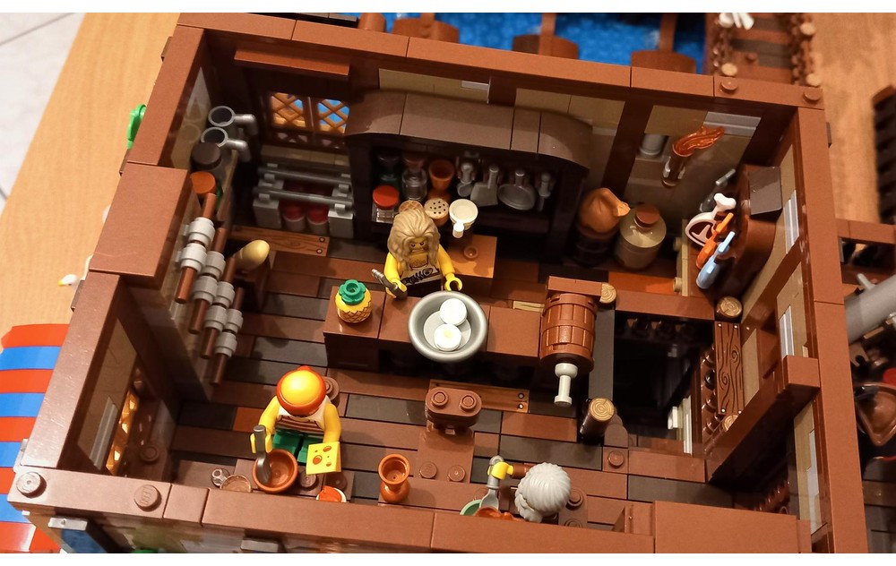 LEGO MOC Pirate Caribbean Shipyard by Massenzio | Rebrickable - Build ...