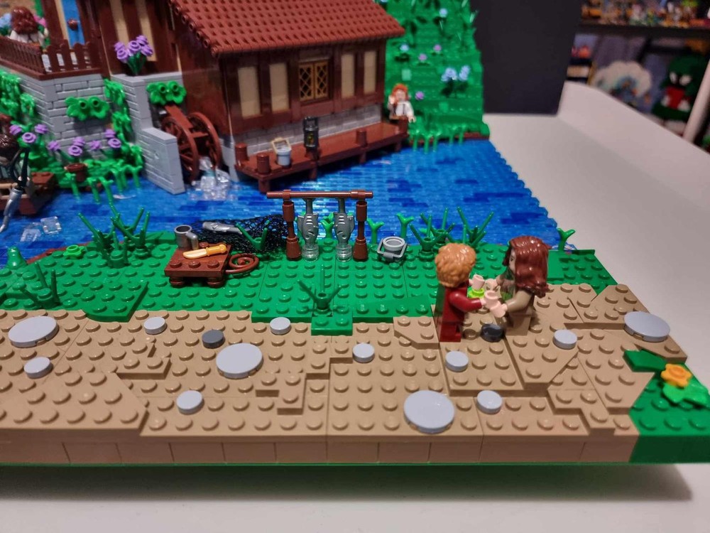 LEGO MOC Hobbiton - Section 4 by 03janedoe | Rebrickable - Build with LEGO