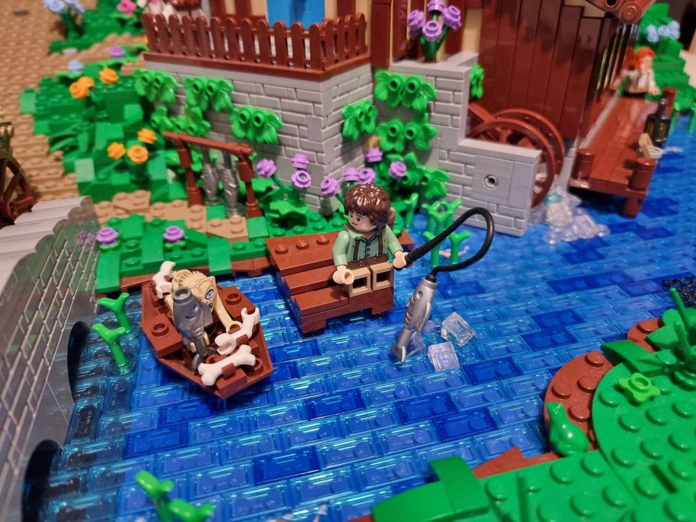 LEGO MOC Hobbiton - Section 4 by 03janedoe | Rebrickable - Build with LEGO