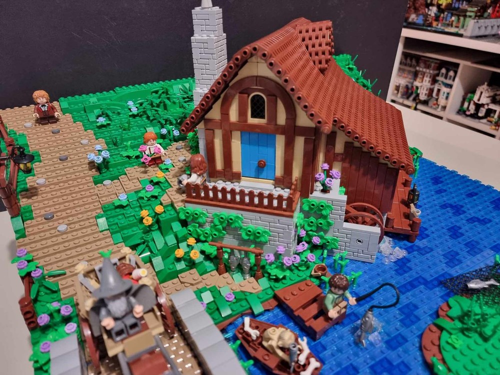LEGO MOC Hobbiton - Section 4 by 03janedoe | Rebrickable - Build with LEGO