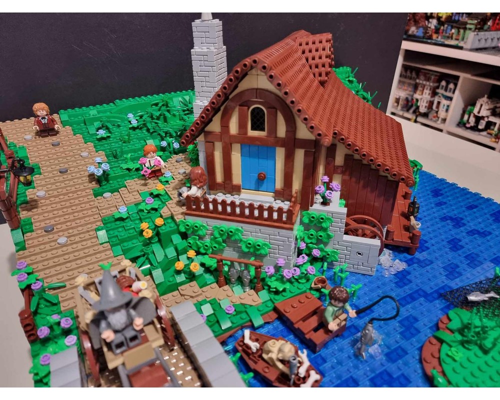 LEGO MOC Hobbiton - Section 4 by 03janedoe | Rebrickable - Build with LEGO