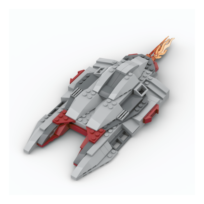 LEGO MOC spaceship by deer_from_north | Rebrickable - Build with LEGO