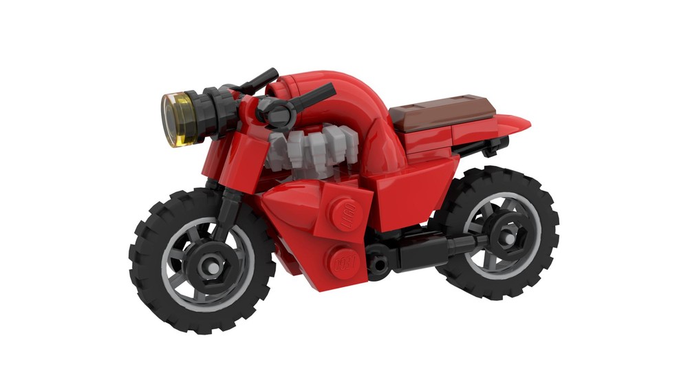 LEGO MOC Minifig scale motorcycle by felix.rebricks | Rebrickable ...
