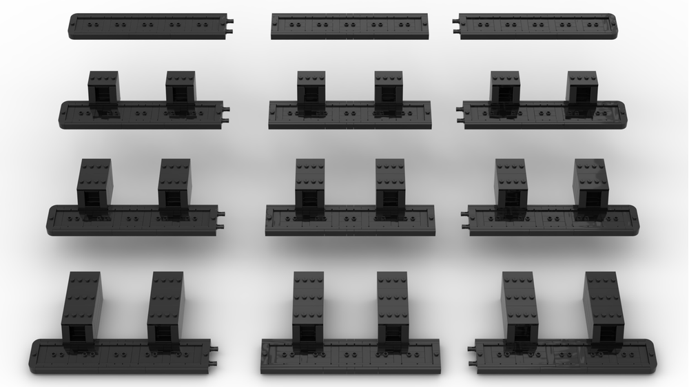 Lego Moc Display Stand For Lego Minifigures By Utlf Rebrickable