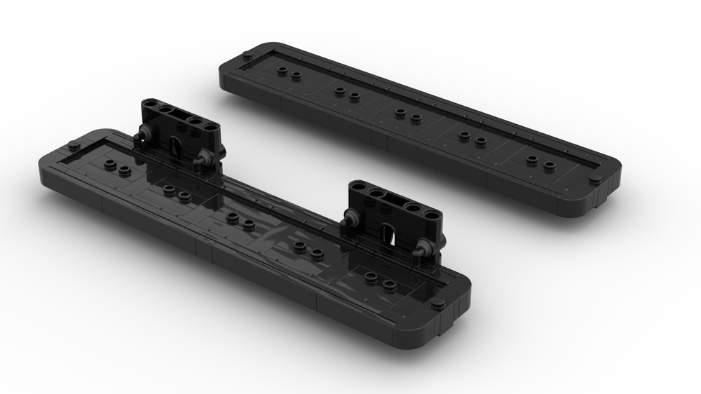 LEGO MOC Compact Lego Minifigure Display Stand (with wall mount) by ...