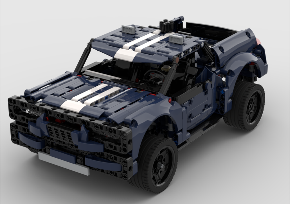 LEGO MOC Ford Bronco 42154 B-Model by Legonid | Rebrickable - Build ...