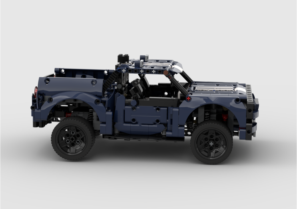 LEGO MOC Ford Bronco 42154 B-Model by Legonid | Rebrickable - Build ...