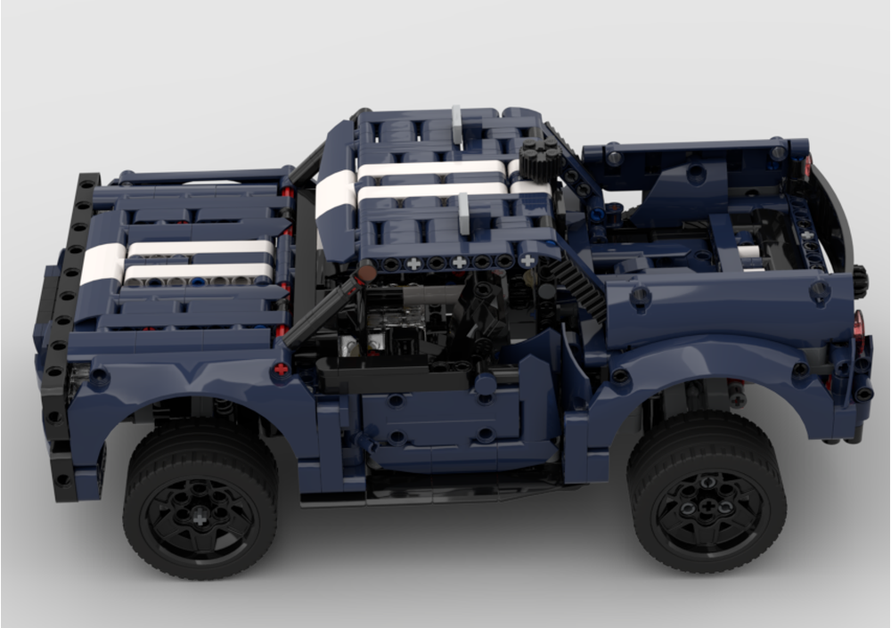 LEGO MOC Ford Bronco 42154 B-Model by Legonid | Rebrickable - Build ...