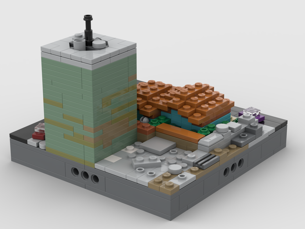 LEGO MOC Micropolis - Suburban House And Apartment Building. by ...
